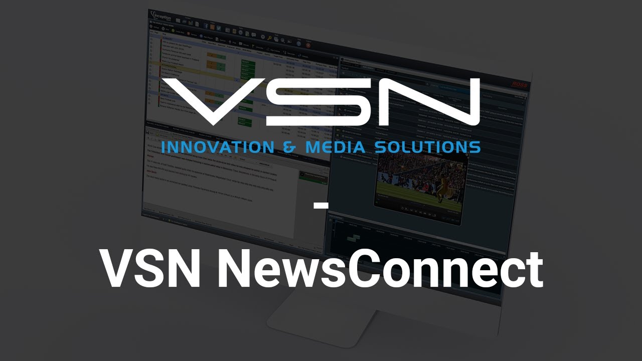 VSN NewsConnect | NAB Show 2019 - YouTube