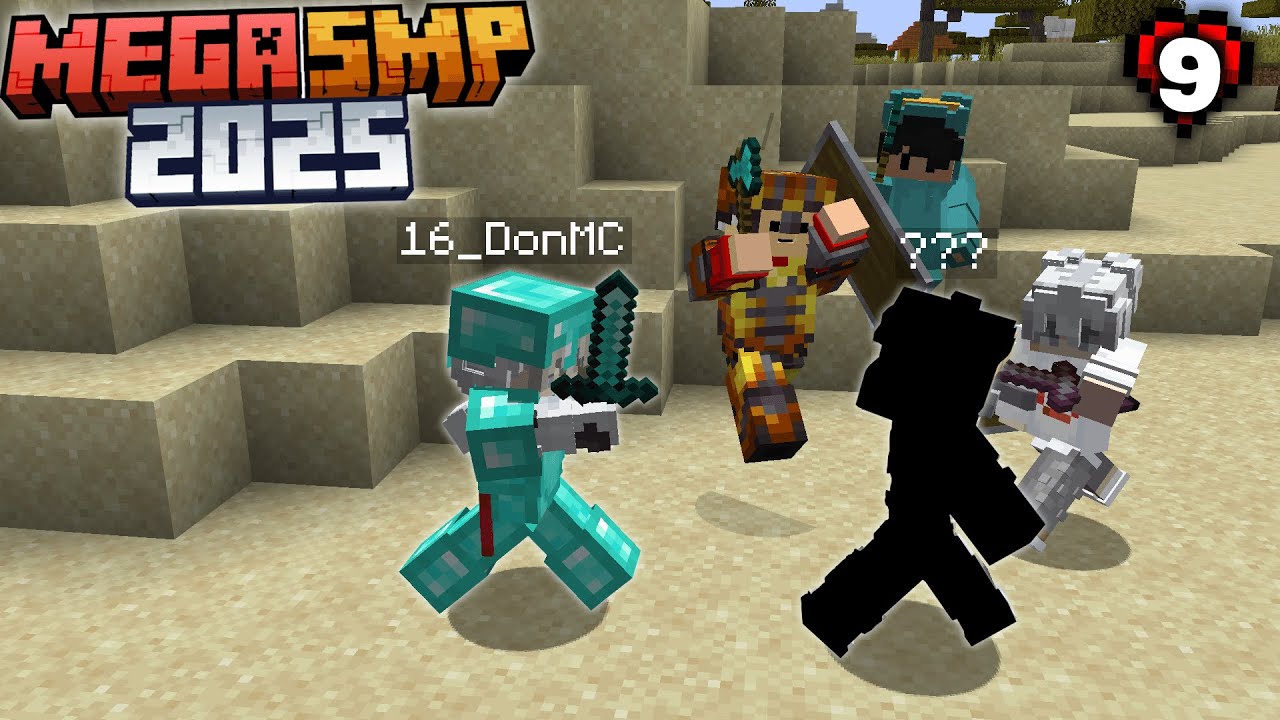 Minecraft Mega Smp 2025 Tập 9: Băng Cướp Sa Mạc lên Kế Hoạch Trả Thù ...