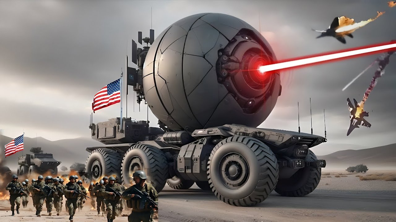 Today! American anti air laser weapons managed to shoot down 145 ...