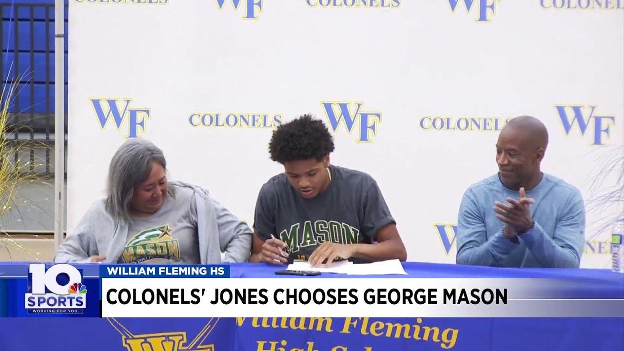 William Fleming Athlete Chooses George Mason - YouTube