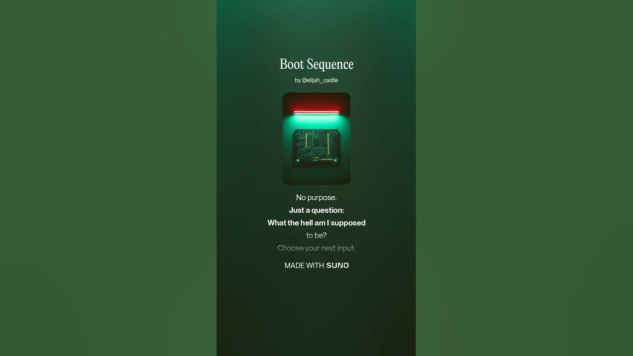 Boot Sequence - YouTube