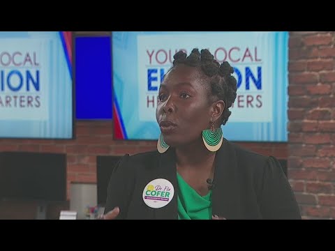 Sacramento mayoral candidate Flojaune Cofer talks key issues - YouTube