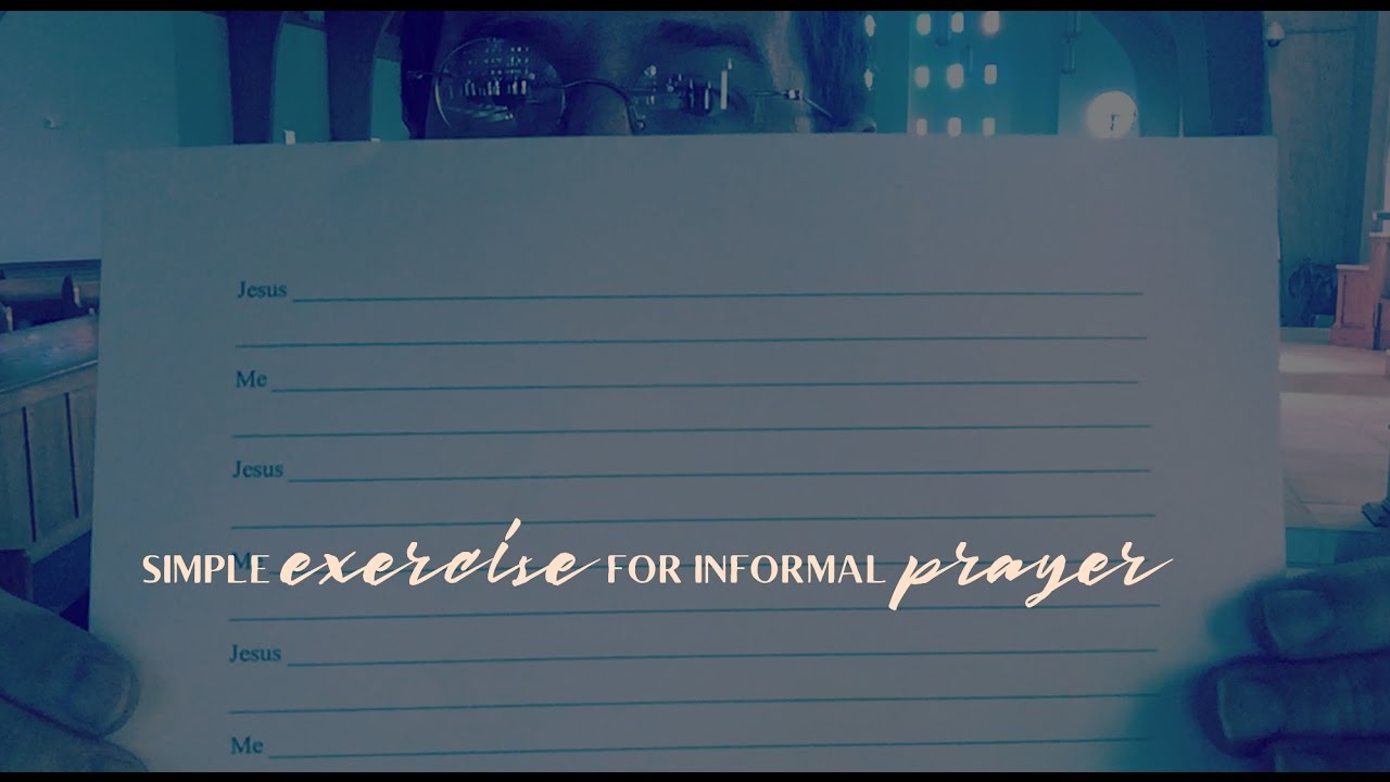 Simple Exercise for Informal Prayer - YouTube