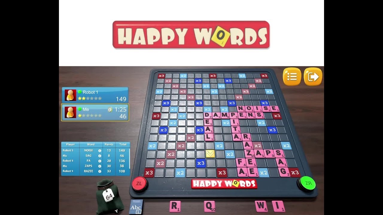 Nintendo Switch Happy Words Quick Look LPOS - YouTube