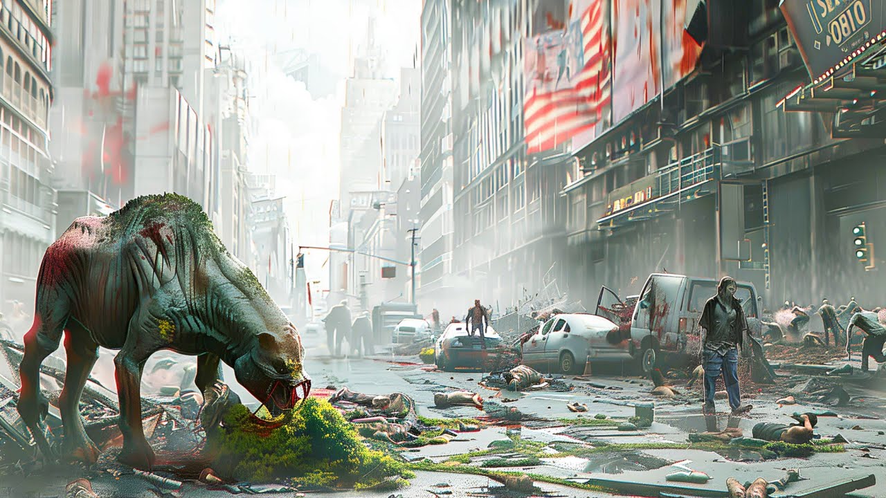 Earth Is Now Infested With Zombies With Only A Few People Surviving The ...