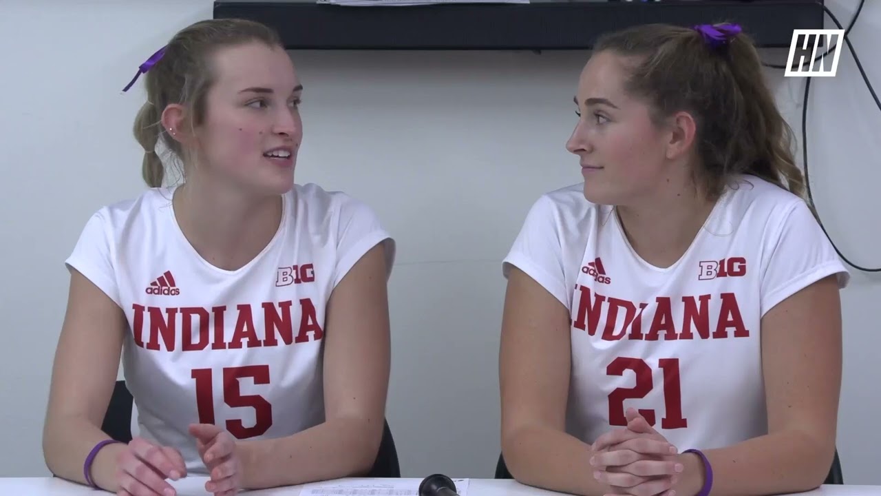 Indiana vs. Iowa Highlights and Recap | Big Ten Volleyball (HN) - YouTube
