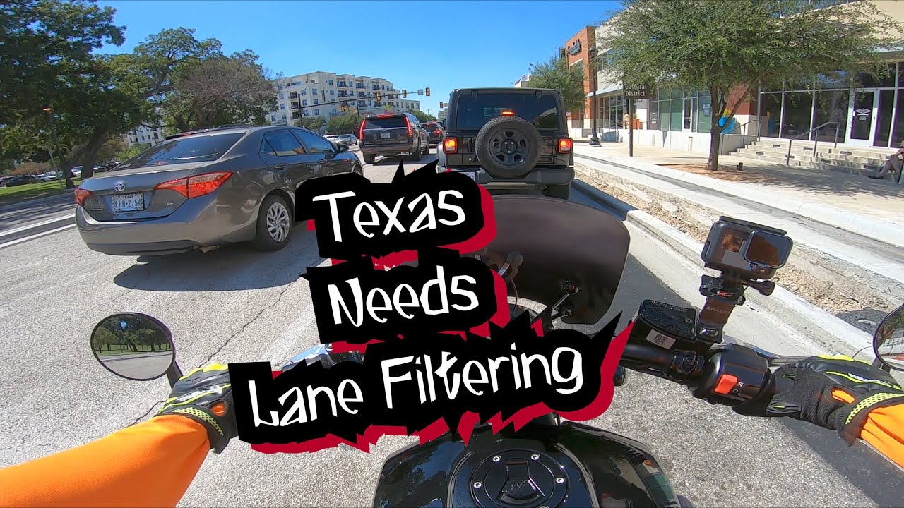 Texas Needs Lane Filtering #motorcycle #motovlog #motovlogger #moto # ...