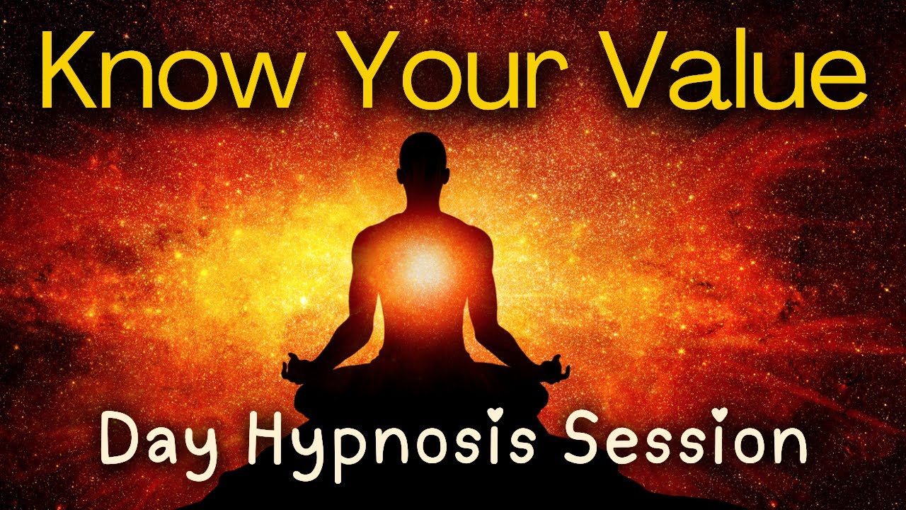 You Are Enough: Knowing Your Value | Daily Hypnosis Session [Black Screen] - YouTube