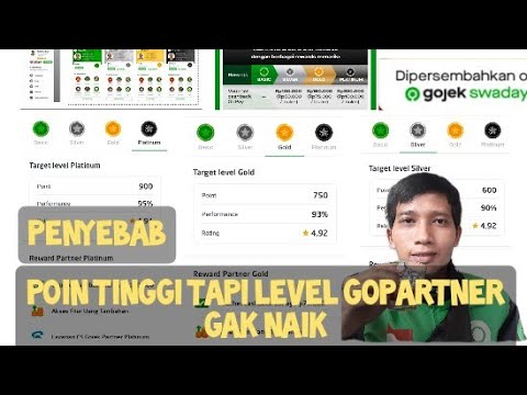 CARA MENAIKAN LEVEL GOPARTNER REWARD YG BENAR | GOJEK 2020 - YouTube