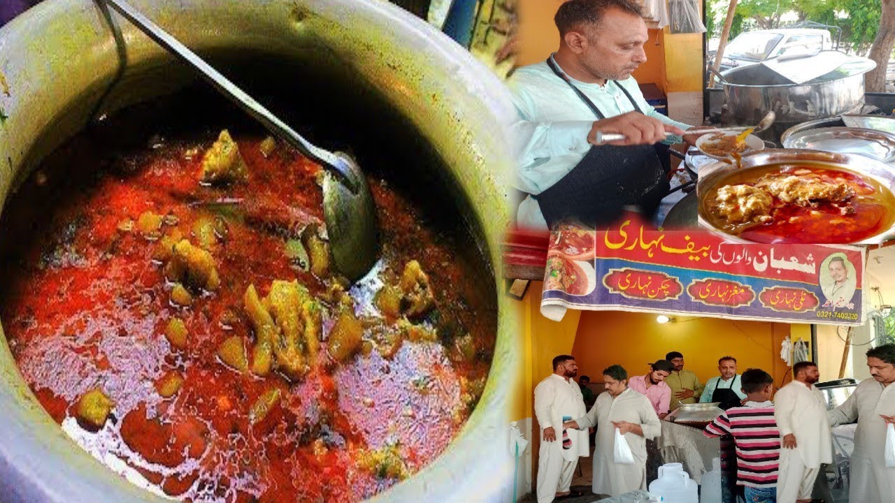 The Ultimate Nalli Nihari | Roadside Hidden Breakfast In Gujranwala ...