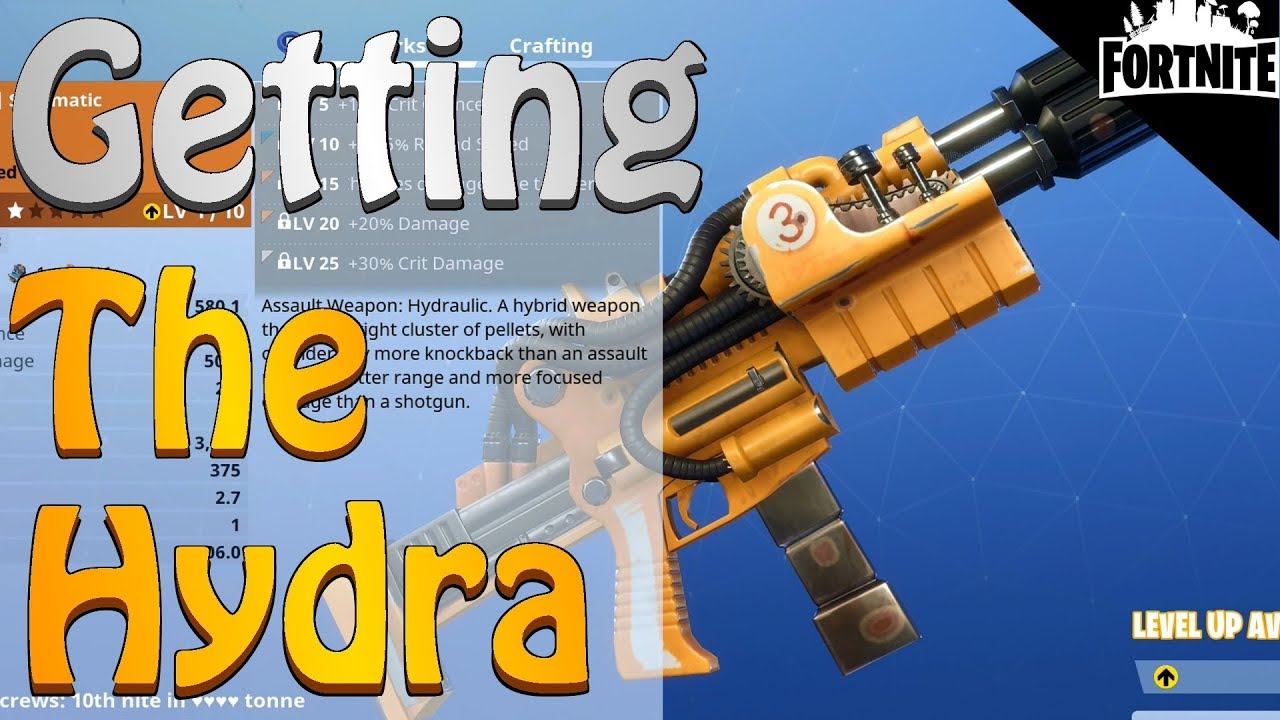 FORTNITE - Level 15 Survive The Storm 14 Days (Getting The Hydra) - YouTube