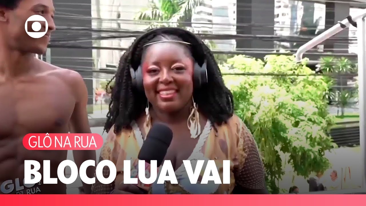 O pagode do Bloco Lua Vai garantindo a folia em São Paulo! 🎉 | Glô Na Rua| TV Globo - YouTube