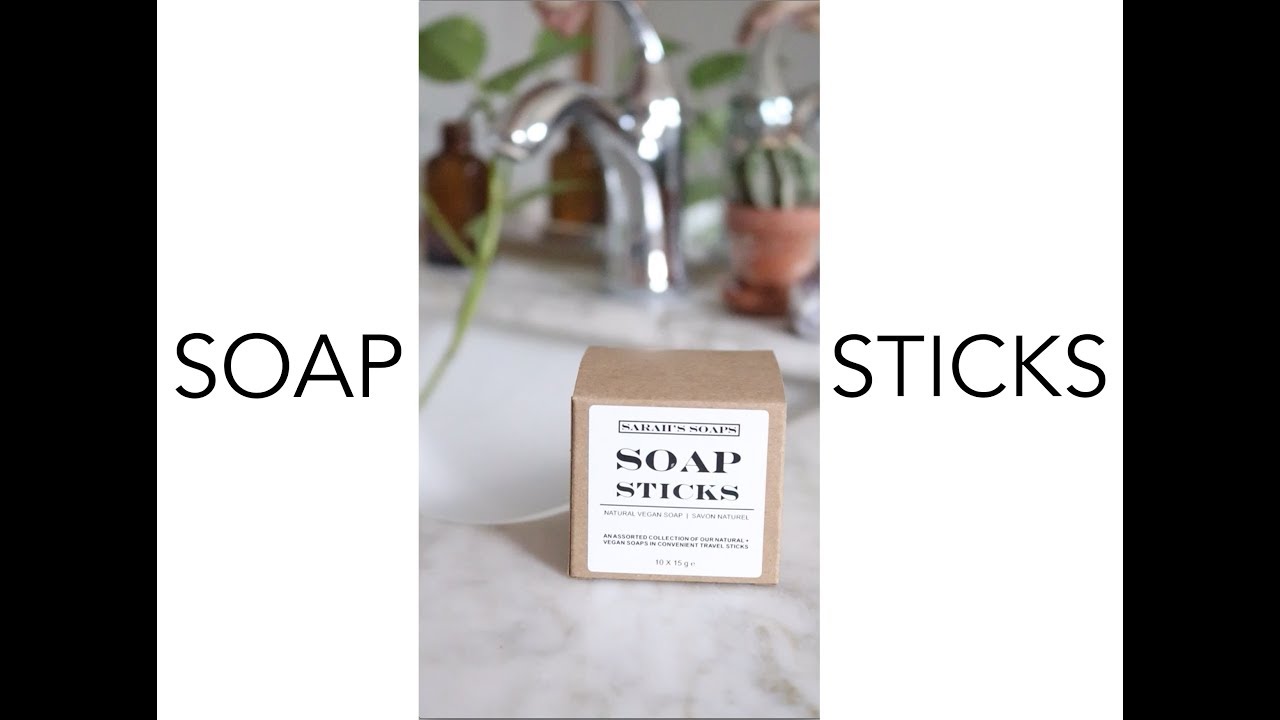 SARAH'S SOAPS - SOAP STICKS - YouTube