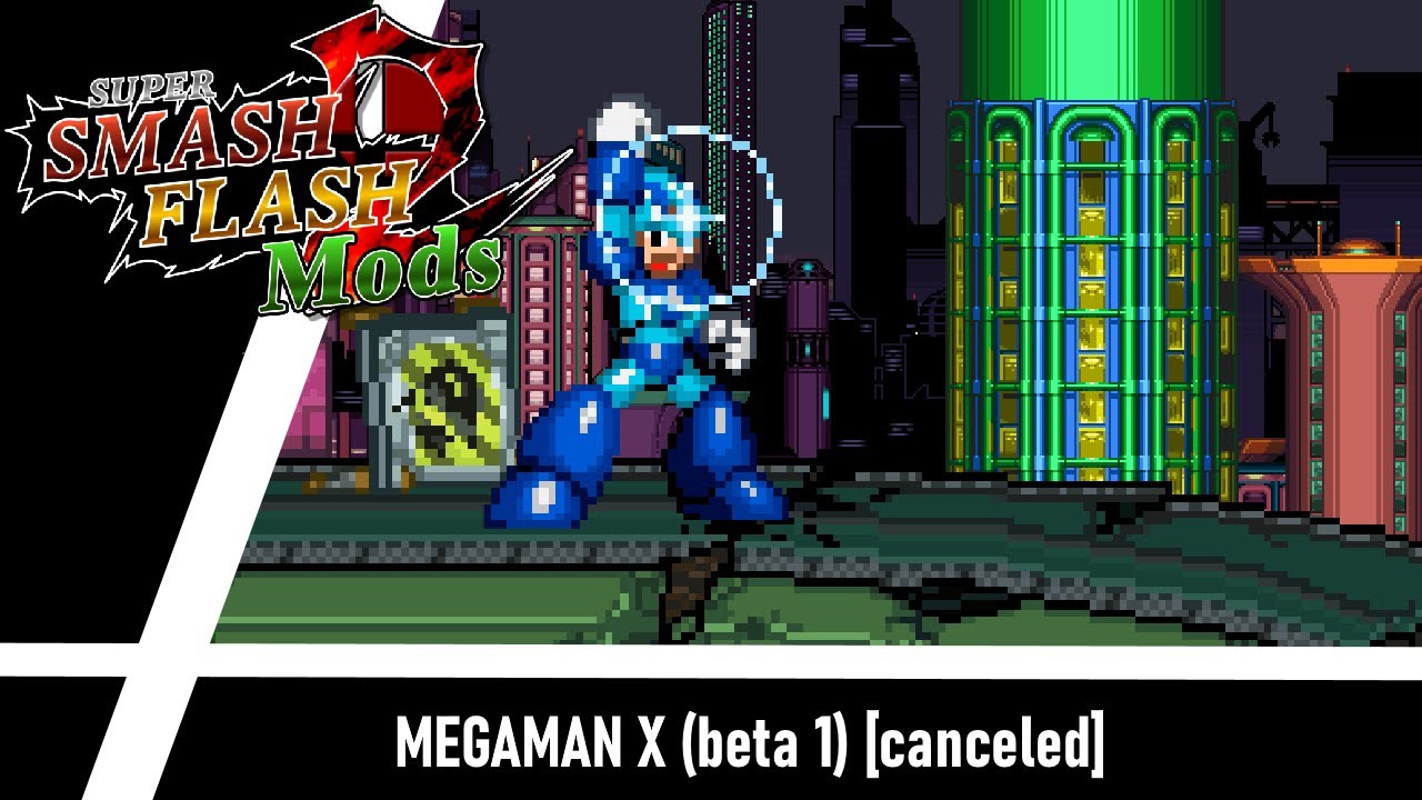 SSF2 Beta Mod Showcasing-Mega Man X - YouTube