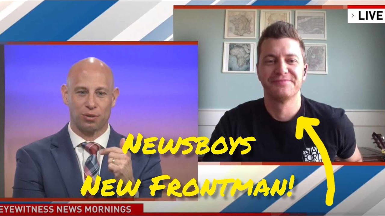 EXCLUSIVE INTERVIEW - Newsboys NEW Lead Singer Adam Agee - YouTube