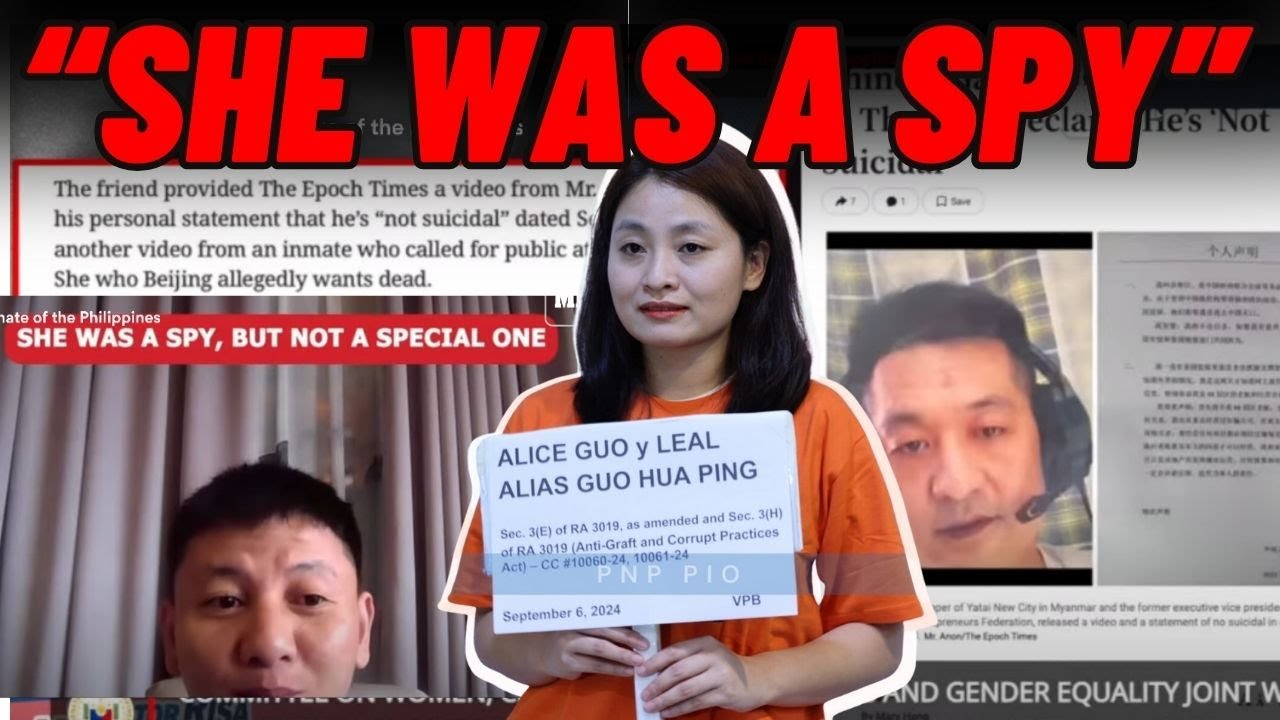 "Alice Guo was a spy, but not a special one" sabi ng isang Wang Fugui - YouTube