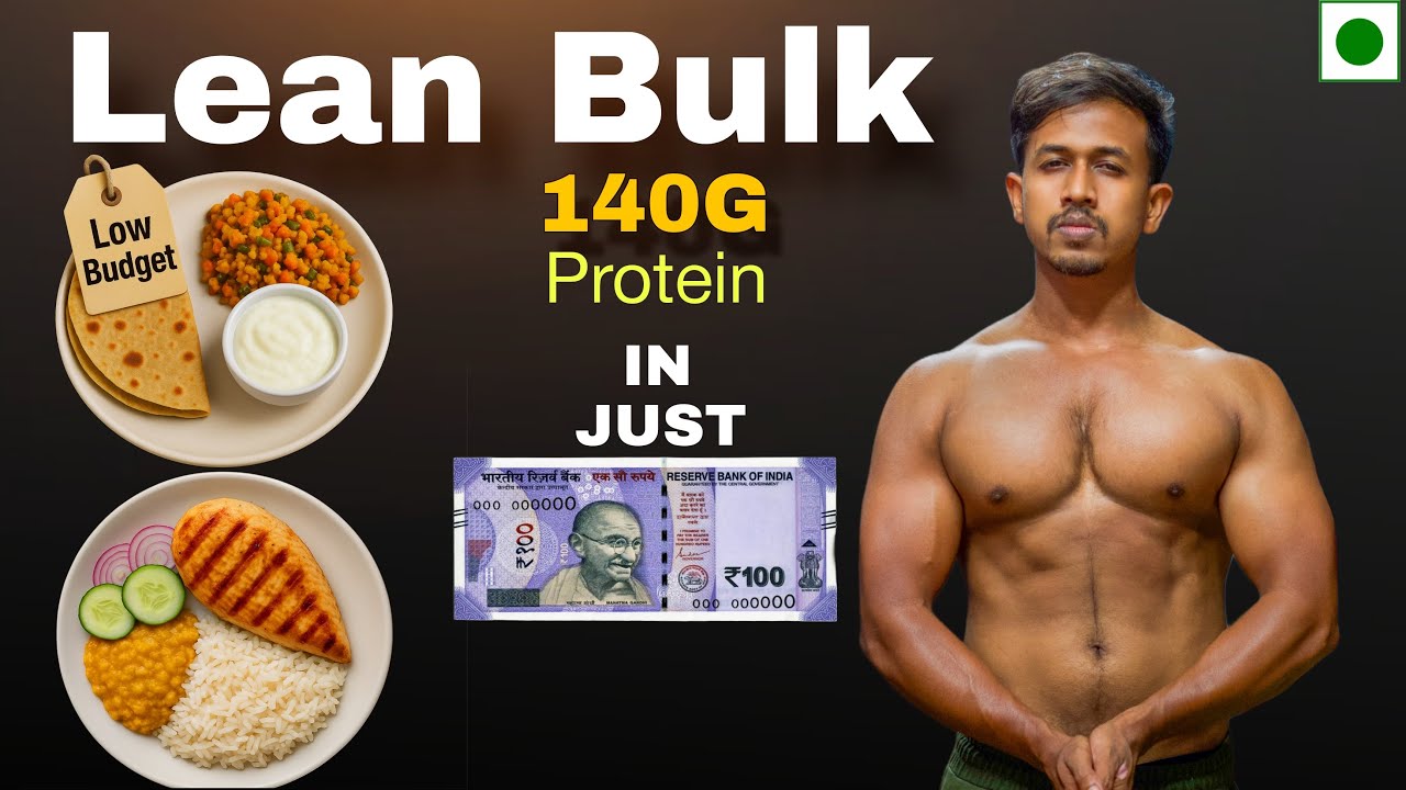 Lean Bulking full Day of Eating | Muscle Building Meal Plan ( 140g ...
