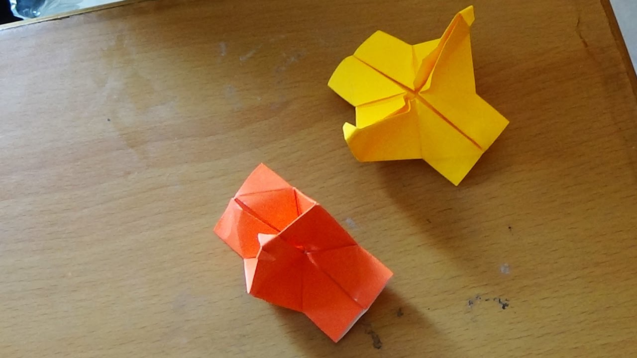 Paper folding Art - How to make an Origami camera - YouTube