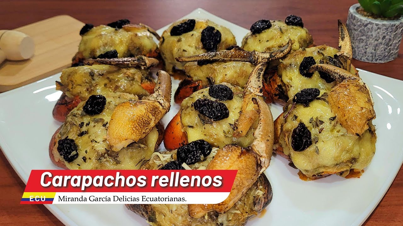 🦀🦀CARAPACHOS RELLENOS♨️🇪🇨 - YouTube