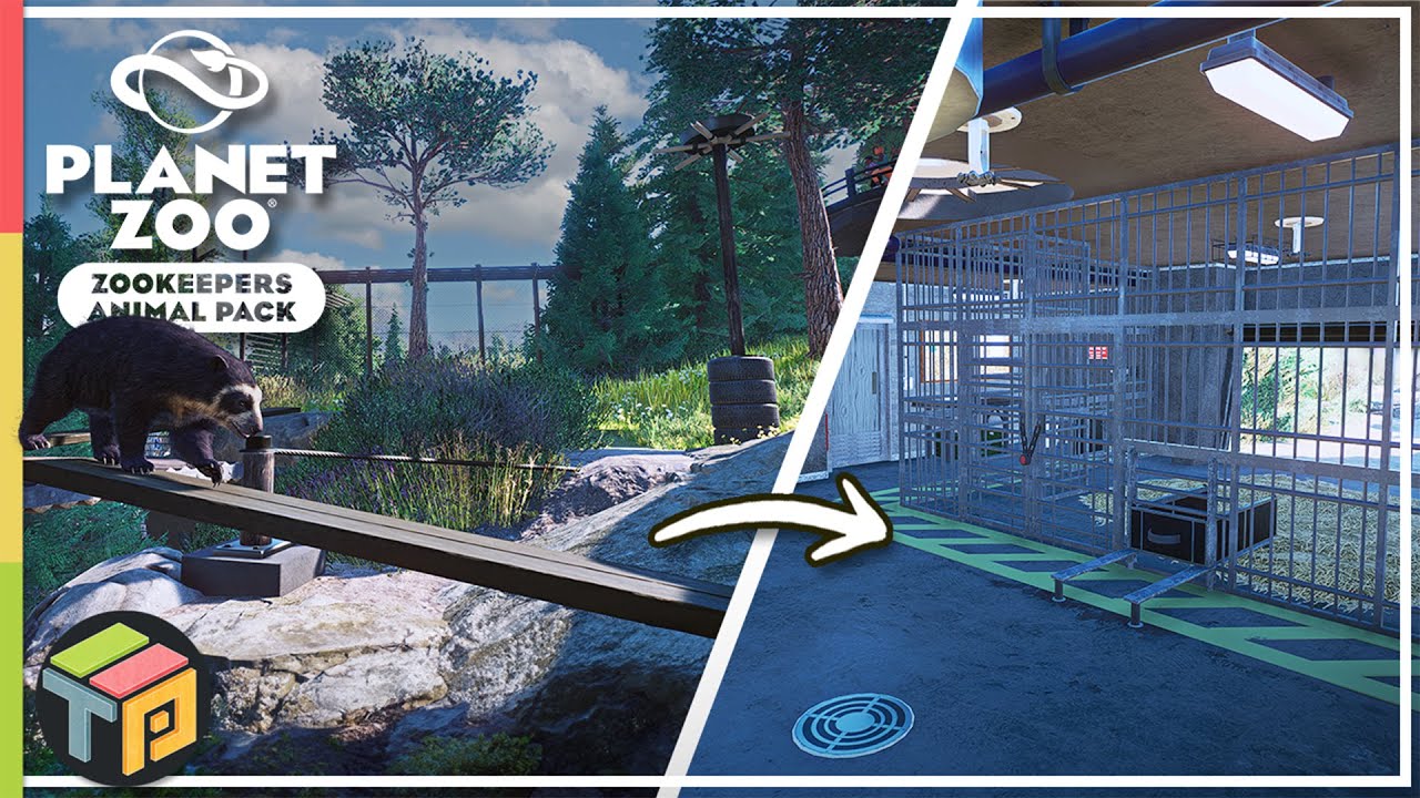 Habitat and Bear House for the Spectacled Bear | Tiguidou Zoo | Planet ...