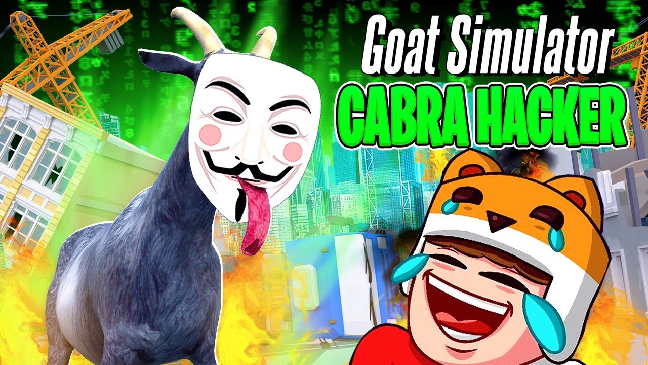 A Cabra Betero Hacker Destruiu a Cidade do Goat simulator 😳 - YouTube