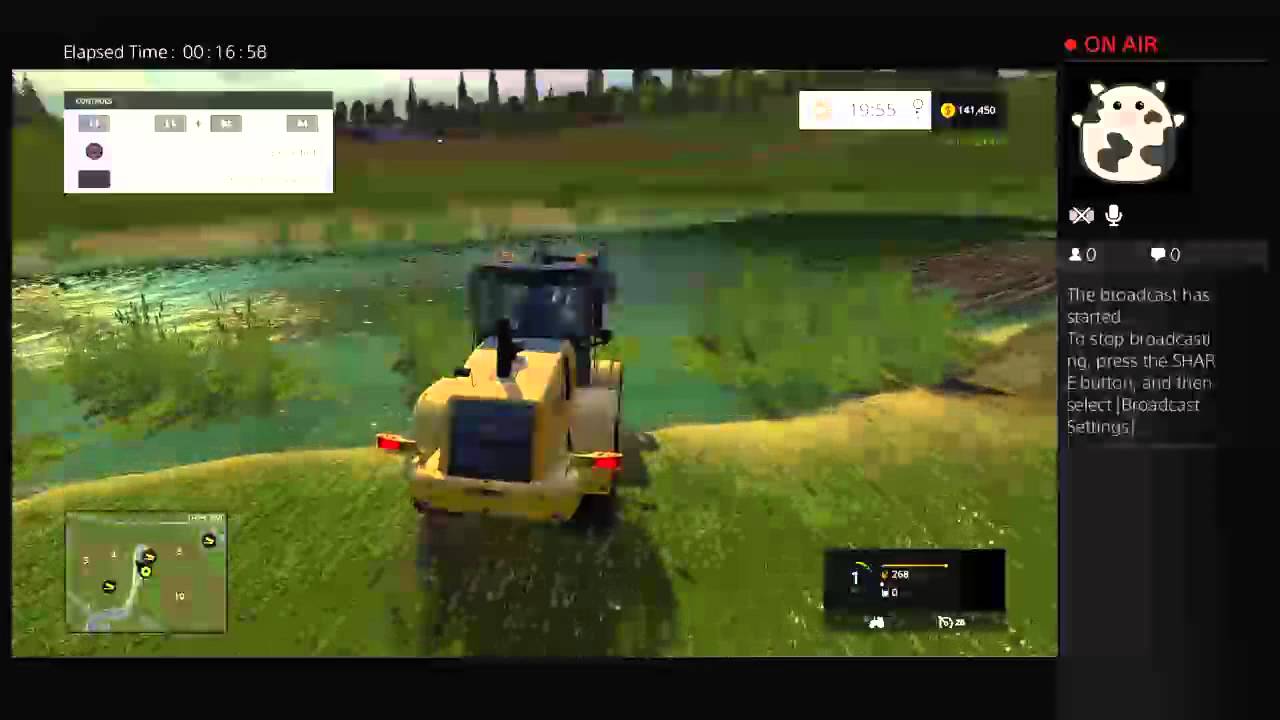 Cutting trees and earning money Farming Simulator 15 - YouTube
