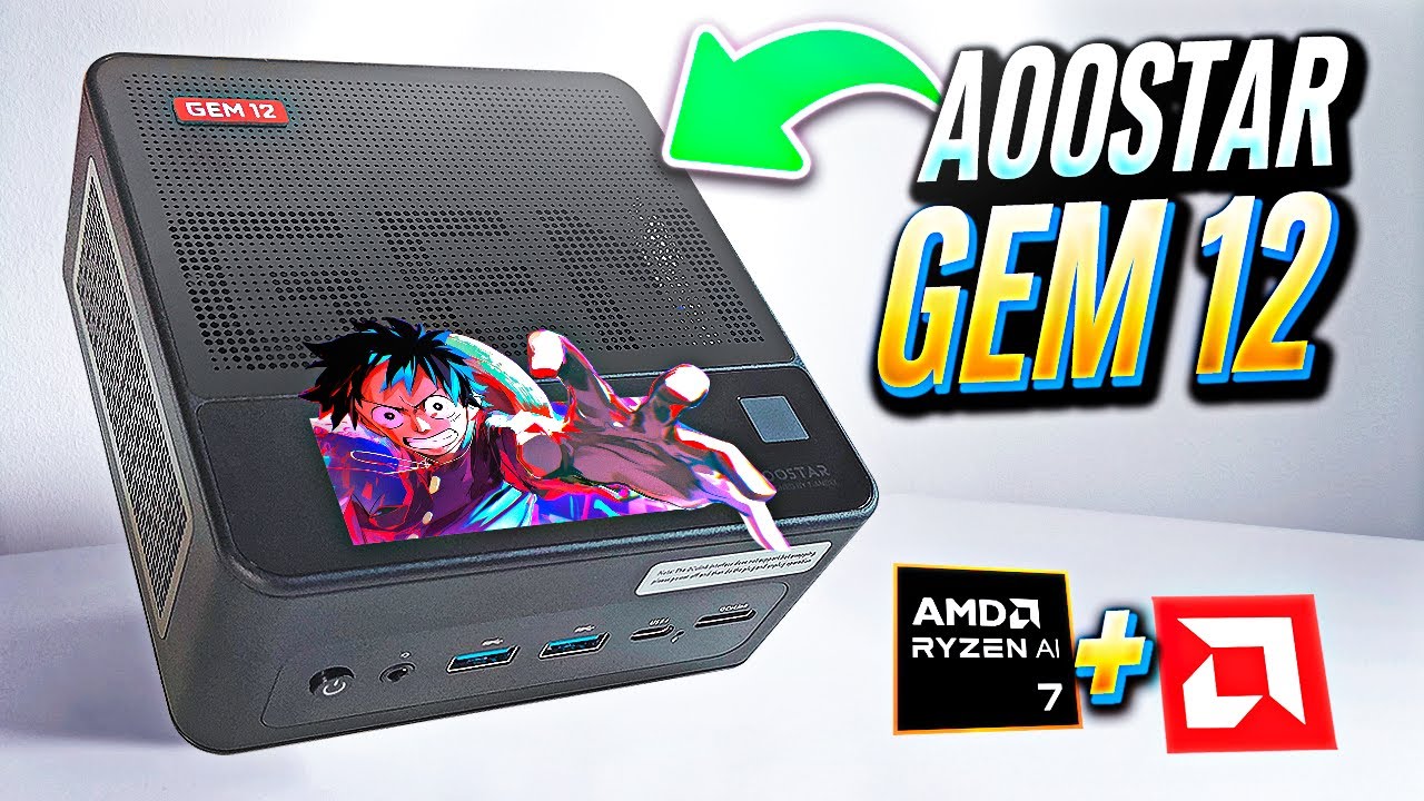 🎮 Nuevo MINI PC para GAMING 🚀 ¿Vale la pena el AOOSTAR GEM12 Pro MAX ...