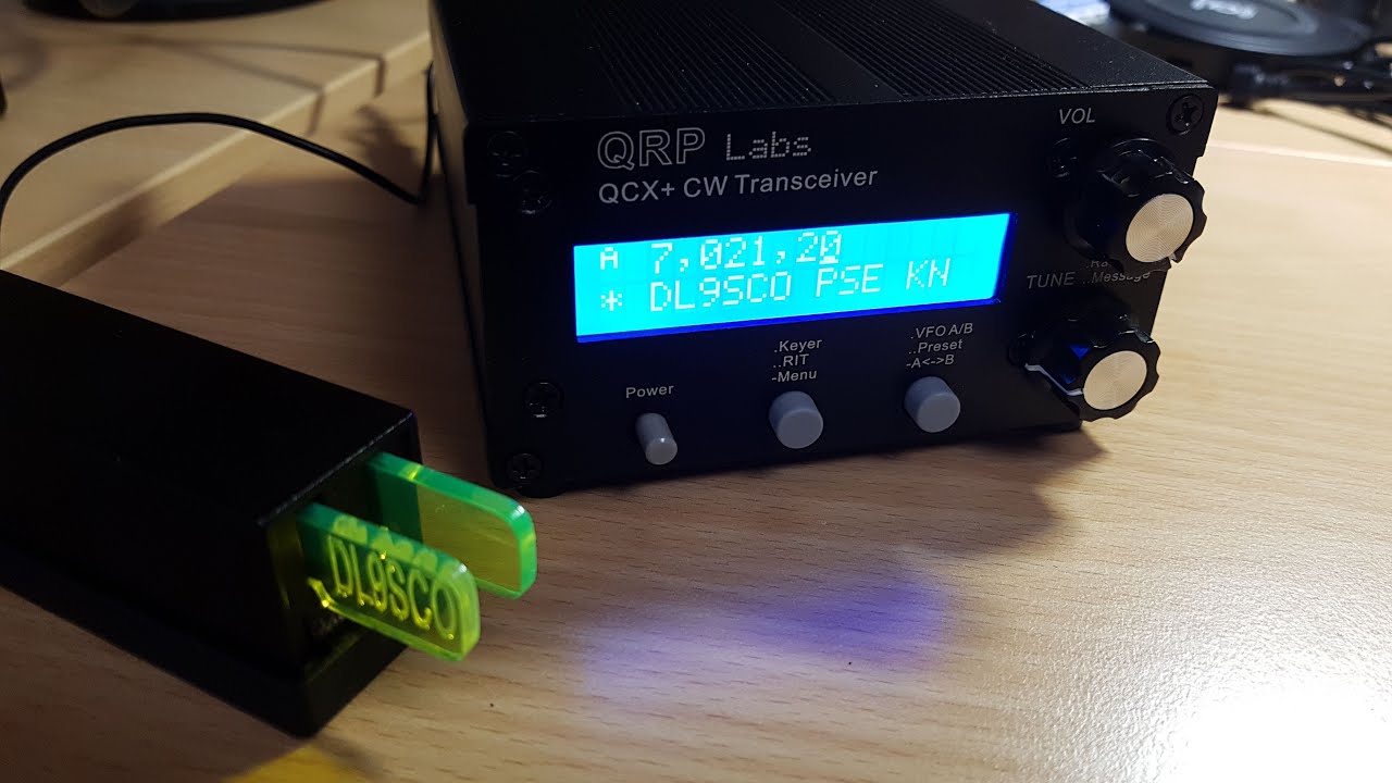 Playing with the QCX+ in the TRC DX Contest on 04.October 2020 - YouTube