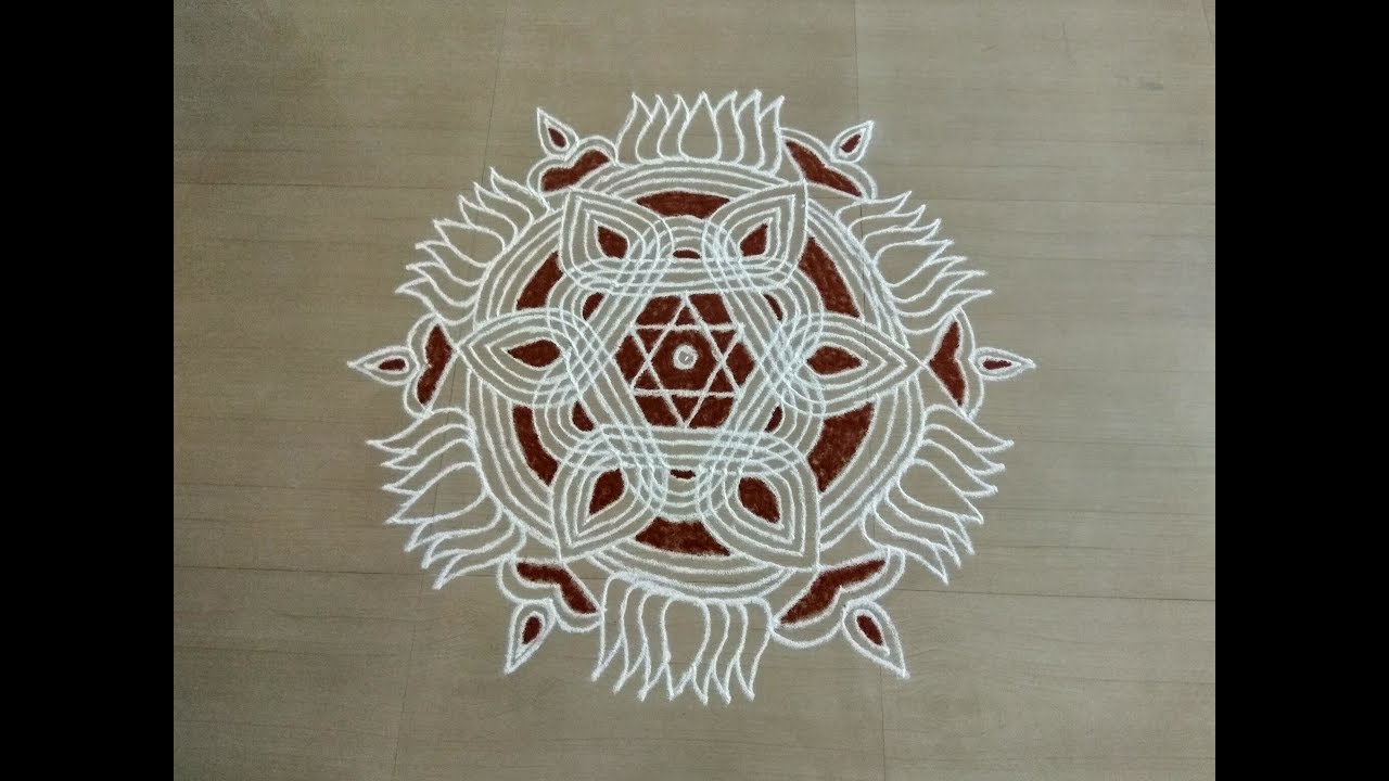 PADI KOLAM DESIGNS WITH DOTS/Padi kolam designs/Padi kolam/Padi kolam ...