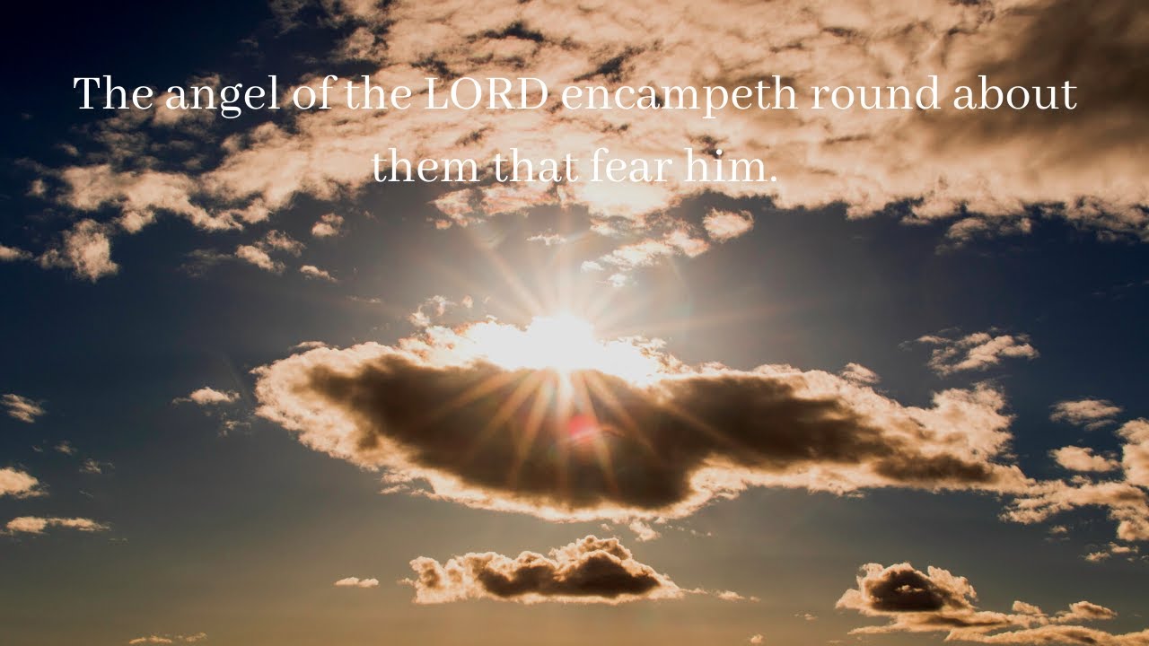 The angel of the LORD encampeth round about them that fear him ...