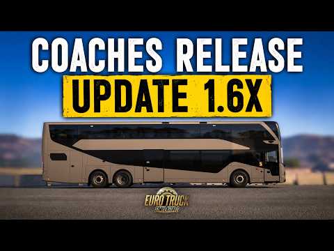 ETS2 Bus/Coaches Releases in Update 1.6X