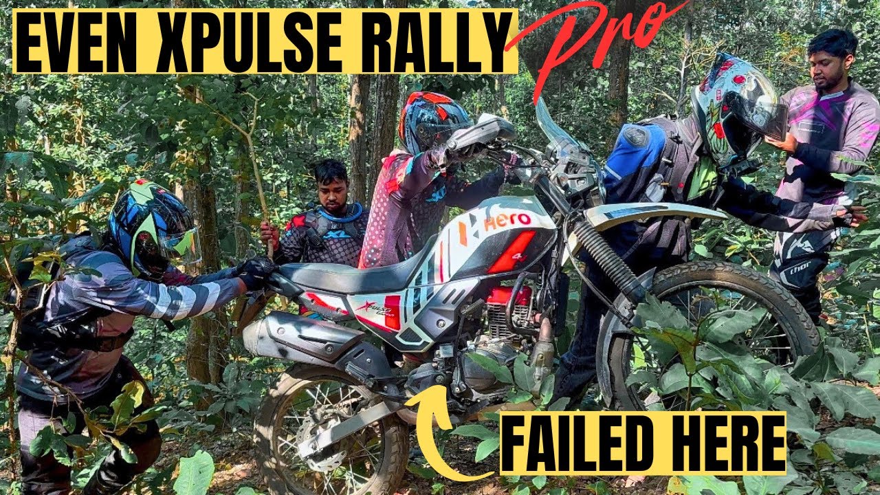 HERO XPULSE 200 4V RALLY - THE ULTIMATE CHALLENGE - YouTube