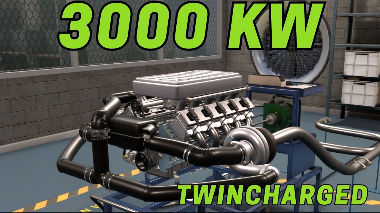 BIG PUSHROD V10 - Automation the car company tycoon - YouTube