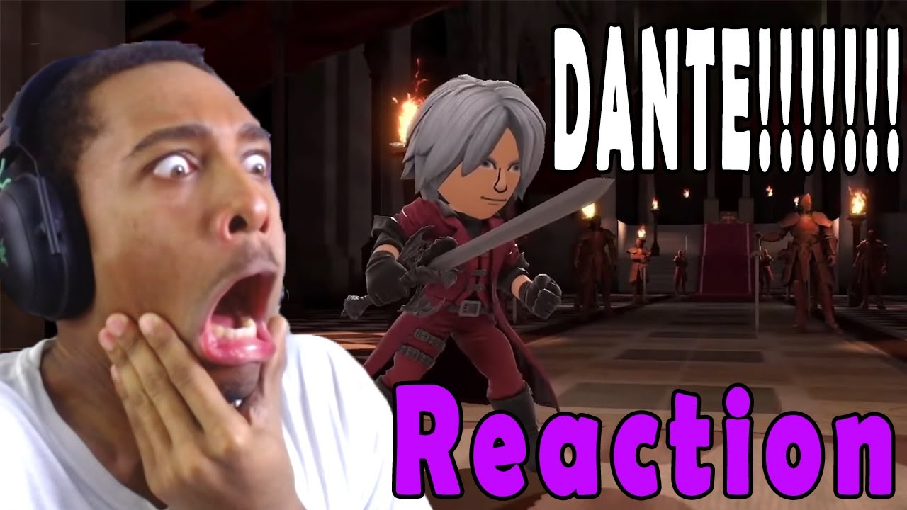 DANTE!!!! | Super Smash Bros Ultimate Mii Fighters Costumes Round # 10 ...