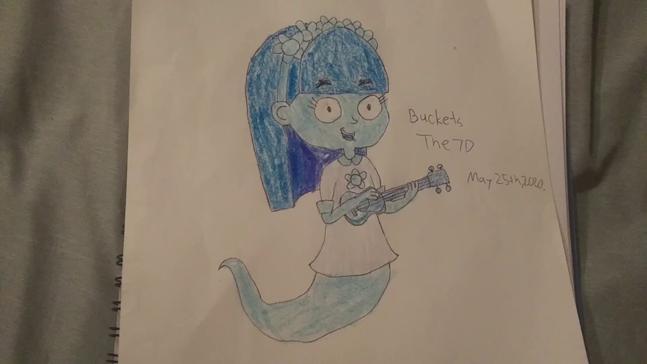 My drawing of buckets from the 7d. - YouTube
