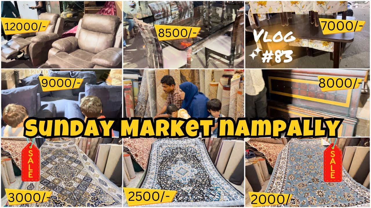 Nampally Furniture Market | Best Yemeni Food in Hyderabad | Rubab Syed ...