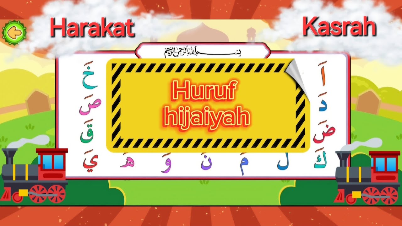 Belajar Mengaji | belajar huruf hijaiyah berharakat Kasrah dengan mudah ...