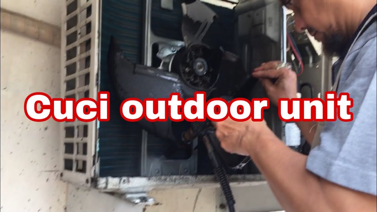 Cuci outdoor unit - YouTube