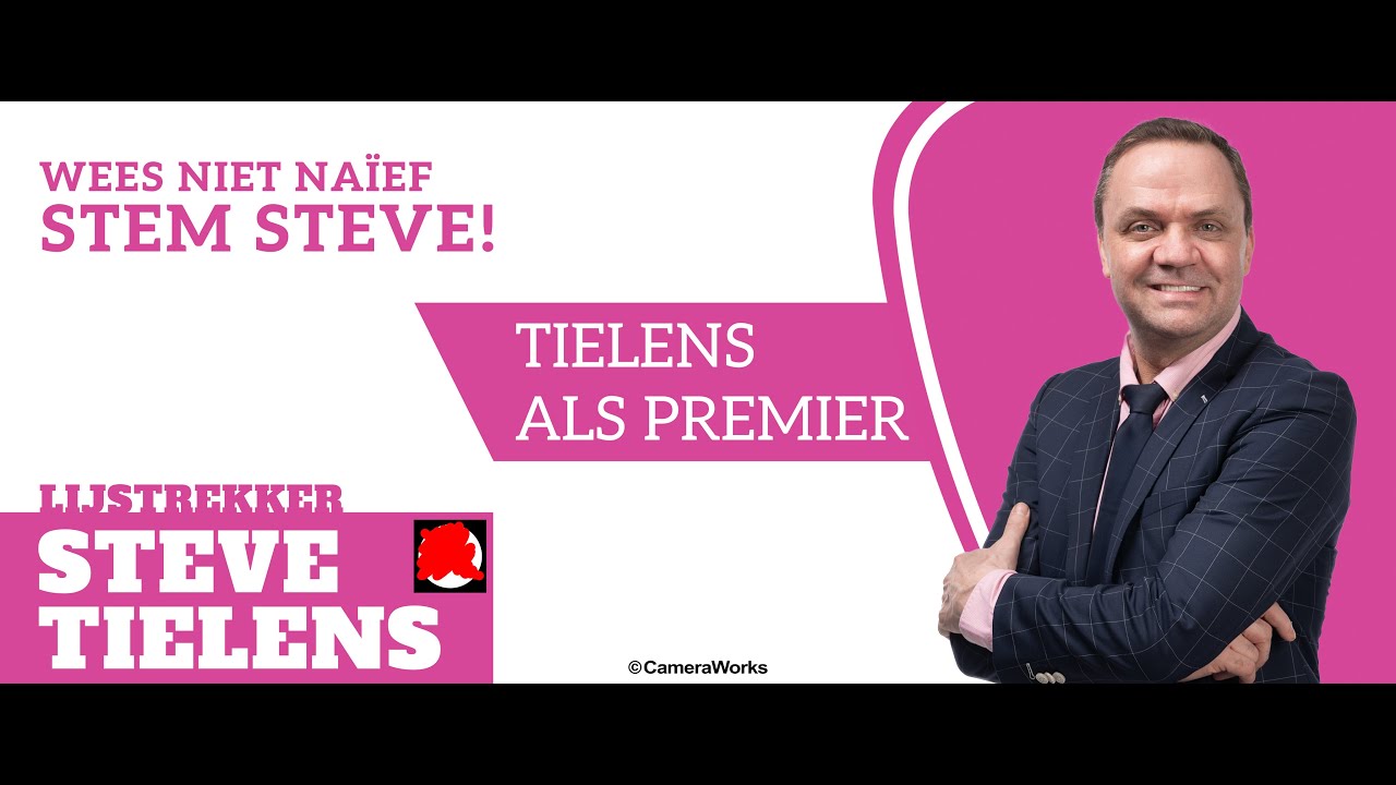 Steve Tielens - Tielens als Premier (Ultra HD 4K Music Video Final ...
