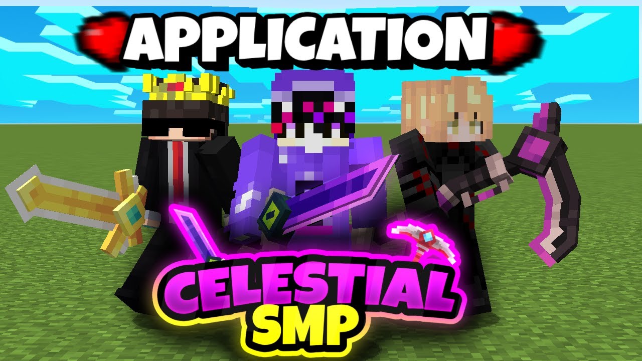 Application open FOR CELESTIAL SMP?! - YouTube
