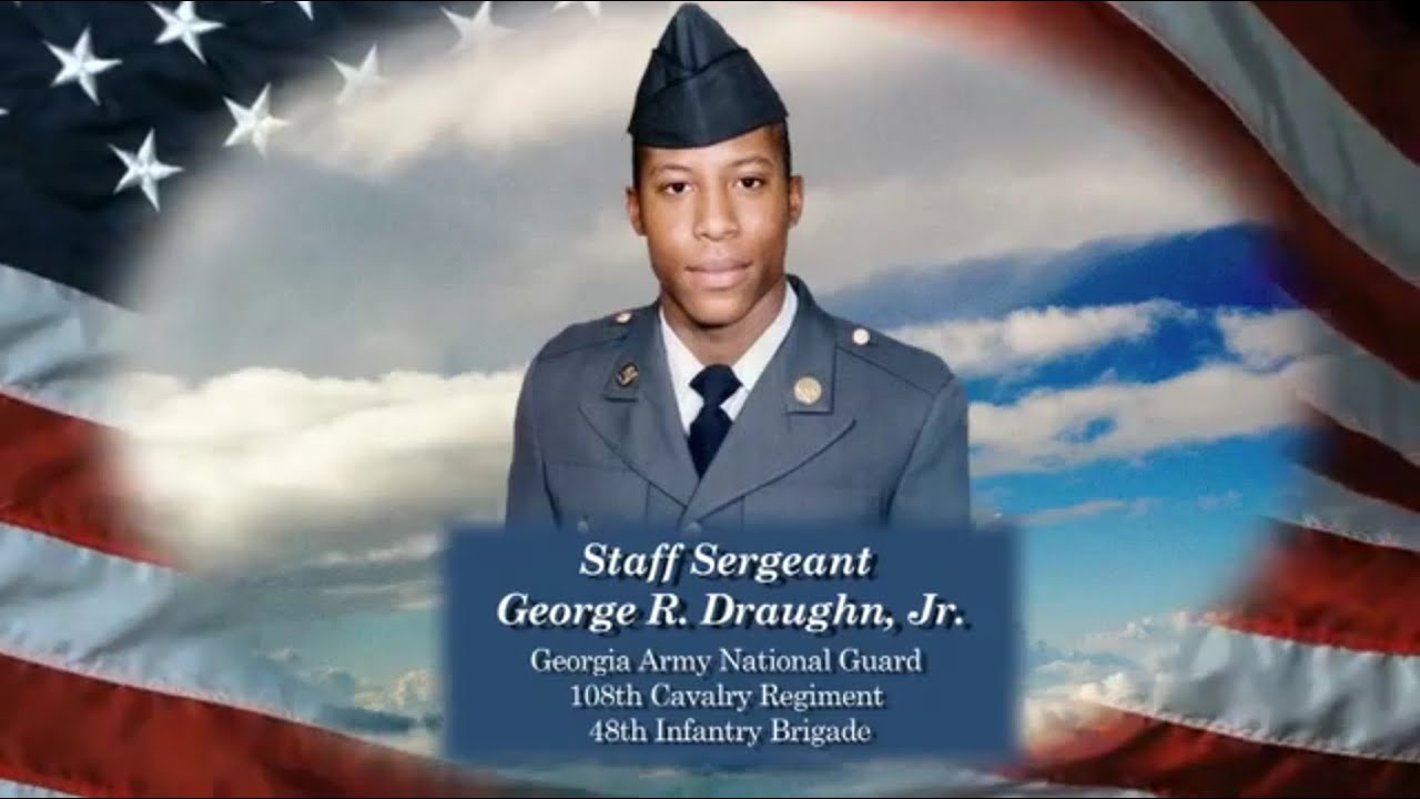 Staff Sgt. George Ray Draughn Jr. (Georgia Army National Guard) - YouTube