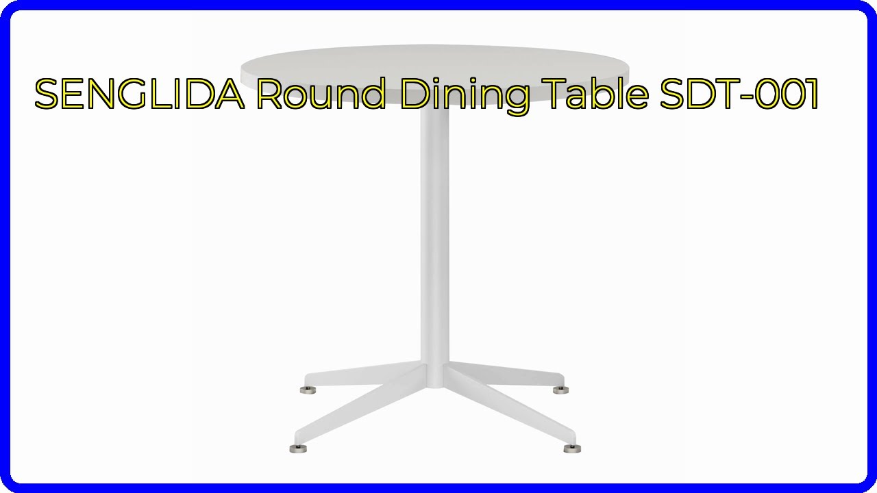 REVIEW (2024): SENGLIDA Round Dining Table SDT-001. ESSENTIAL details ...
