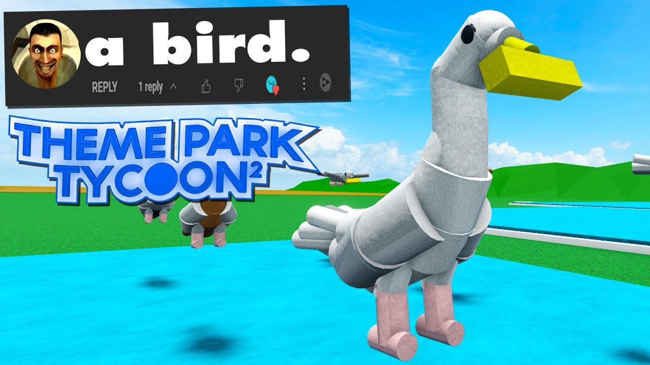 🔴 Building *YOUR* Ideas In Theme Park Tycoon 2! - YouTube