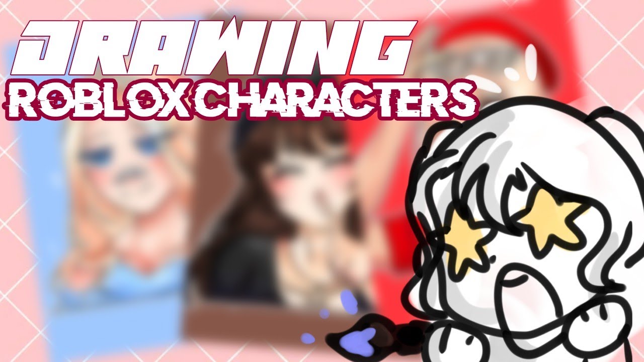 Drawing Roblox Characters/Avatar!! - YouTube