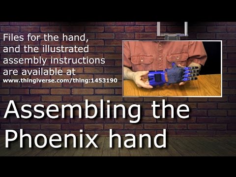 Phoenix V2 hand assembly - YouTube