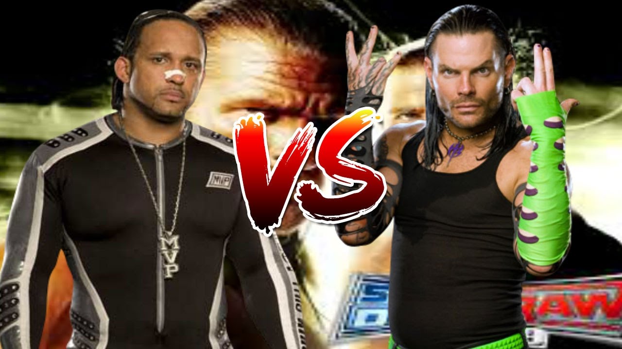 WWE Smackdown vs Raw 2009 MVP vs Jeff Hardy - YouTube