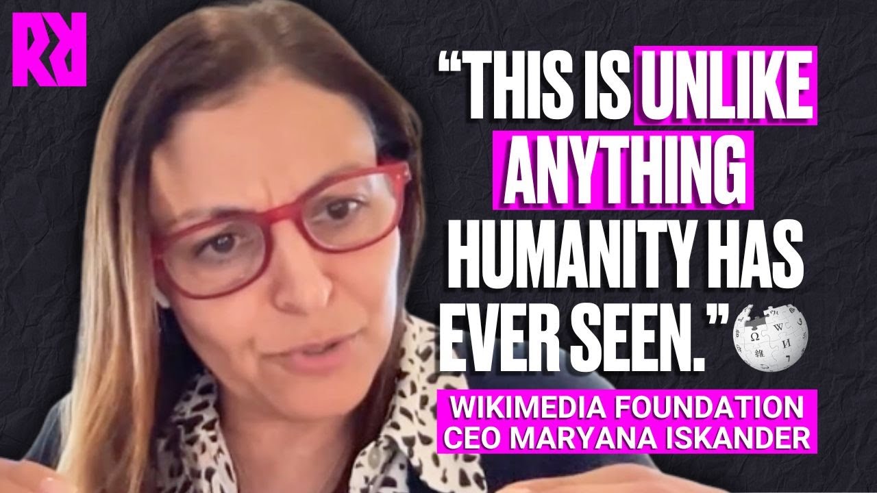 How Wikipedia will survive AI, with CEO Maryana Iskander | Rapid ...
