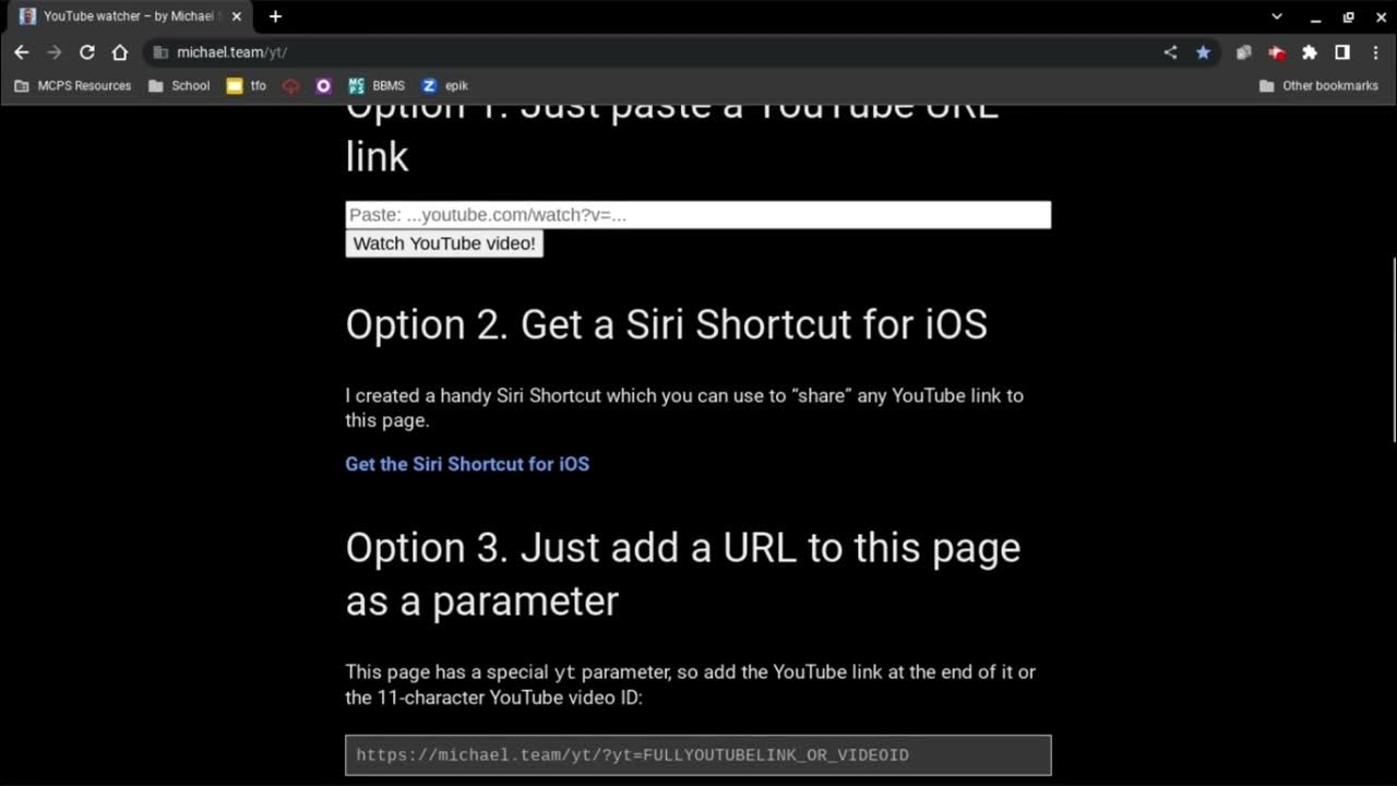 how to watch any youtube video on a school chromebook! - YouTube