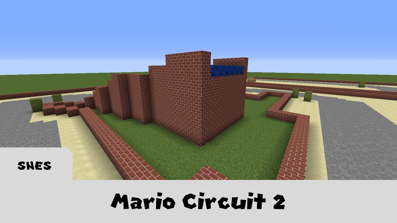 Mario Circuit 2 - Super Mario Kart in MInecraft - YouTube