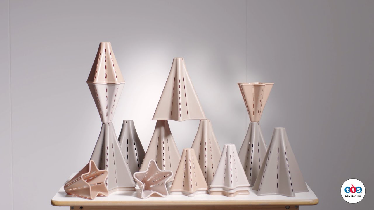 Eco Activity Stacking Cones - YouTube